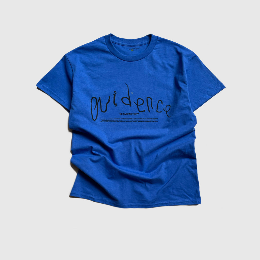 Evidence - Midnight Blue Tshirt